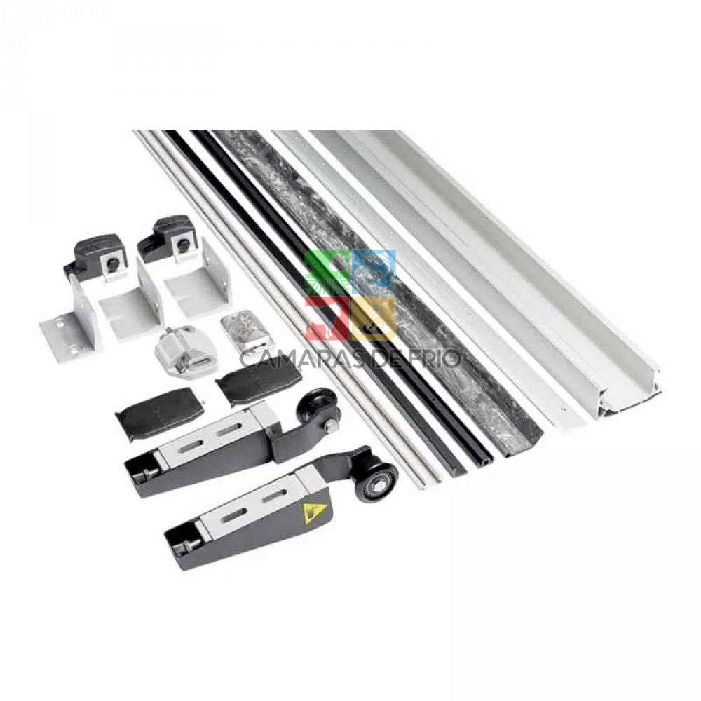 Riel para Puerta corredera Hasta 1.10 Mt Caffsa : Refrigeracion